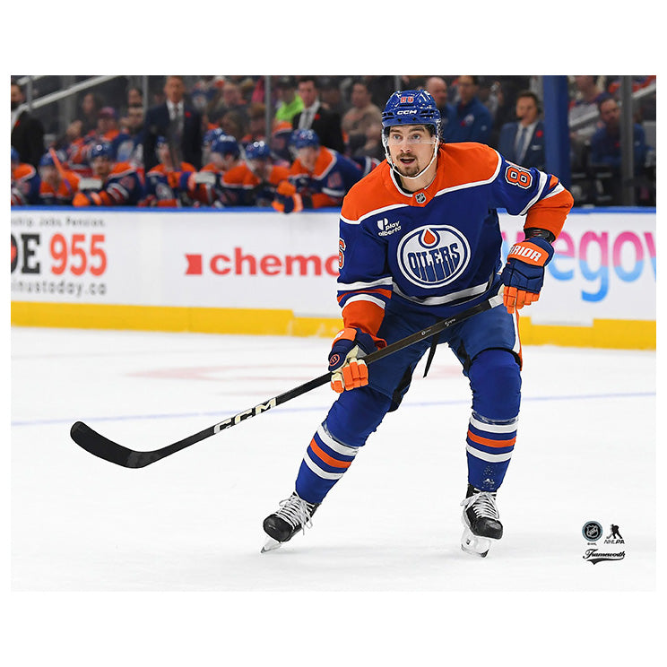 David Tomasek Edmonton Oilers Home Action 8x10 Photograph – Pro Am Sports