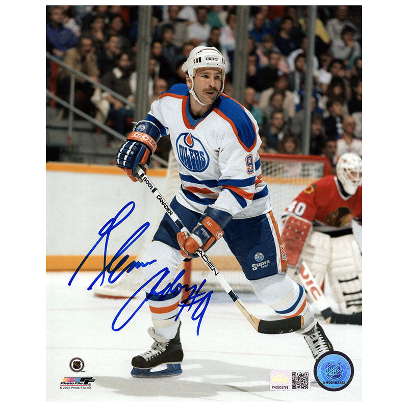 Glenn Anderson Edmonton Oilers Autographed 8x10 Photo – Pro Am Sports
