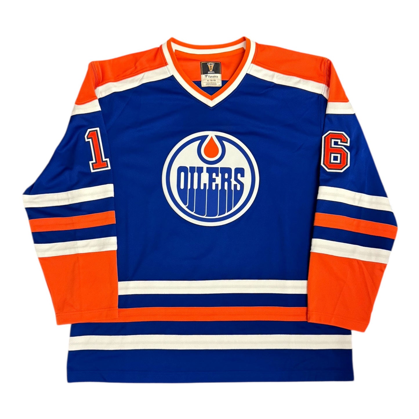 Kelly Buchberger Signed Edmonton Oilers Vintage Jersey - Authentic ...